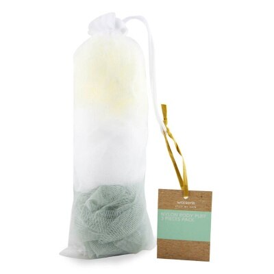 WATSONS, Nylon Body Puff 3 Piece Pack (35g) | Watsons Philippines