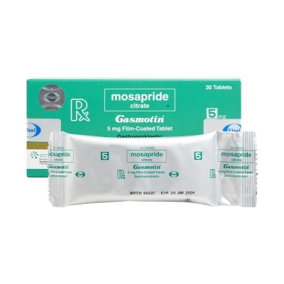 GASMOTIN, Mosapride 5mg 1 Tablet [PRESCRIPTION REQUIRED] | Watsons ...