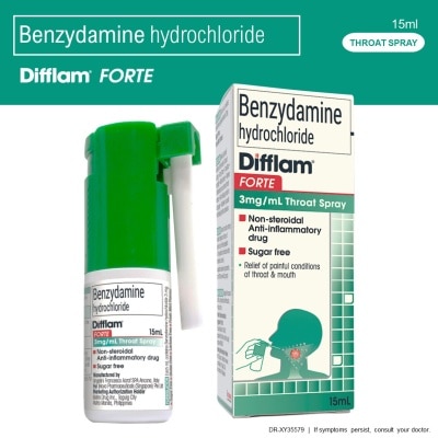 DIFFLAM, Forte Throat Spray 3mg/mL 15mL | Watsons Philippines