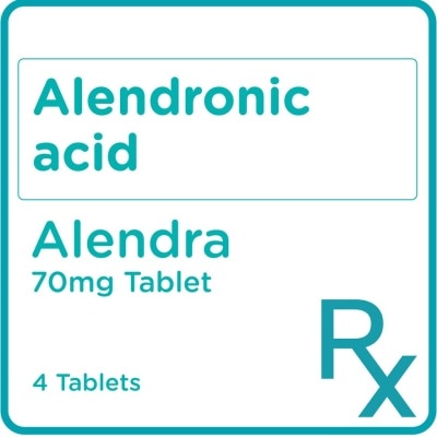 ALENDRA, Alendronic Acid 70mg 1 Film-Coated Tablet [PRESCRIPTION ...