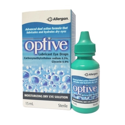 OPTIVE, Carmellose sodium + Glycerin Eye Drops 15ml | Watsons Philippines