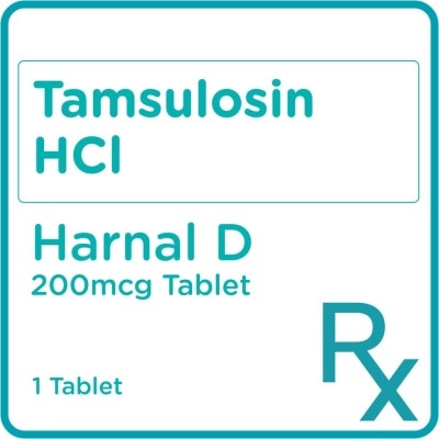 HARNAL, Tamsulosin Hydrochloride 200mg 1 Tablet [PRESCRIPTION REQUIRED ...