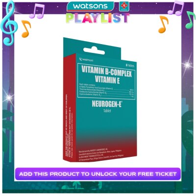 NEUROGEN, Neurogen E Vitamin B - Complex + Vitamin E 8 Tablets ...
