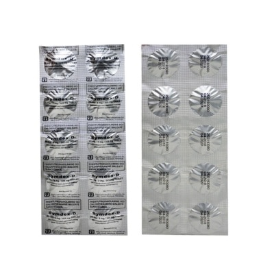 SYMDEX, SYMDEX Paracetamol Phenylpropanolamine HCl Chlrophenamine ...