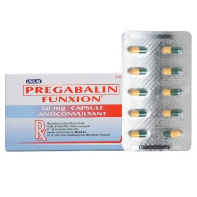FUNXION, FUNXION Pregabalin 50mg Sold Per Piece [PRESCRIPTION REQUIRED ...