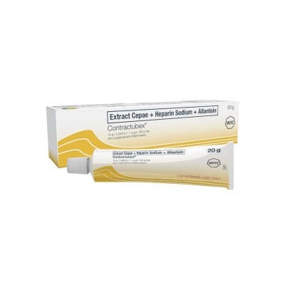CONTRACTUBEX, Extract Cepae + Heparin Sodium + Allantoin 20g | Watsons ...