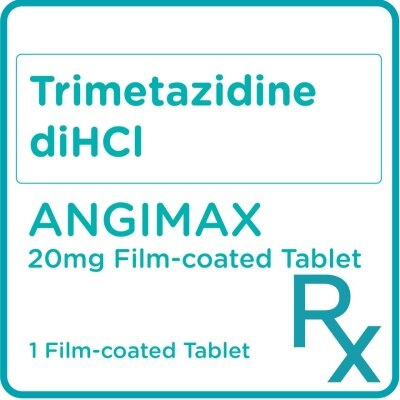 ANGIMAX, Trimetazidine diHCl 20mg 1 Film-coated Tablet [PRESCRIPTION ...
