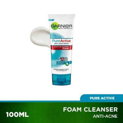 Garnier facial foam anti acne store