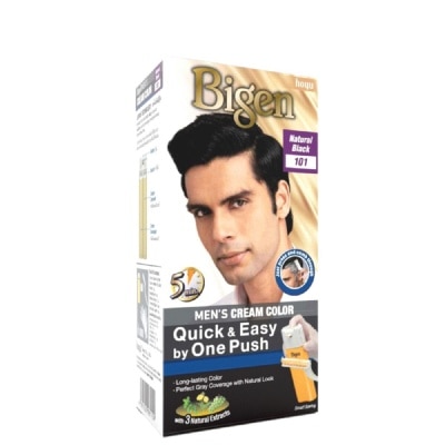 BIGEN, Mens Cream Color 101 Natural Black | Watsons Philippines