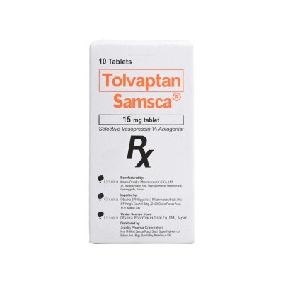 SAMSCA, Samsca Tolvaptan 15mg 1 Tablet [Prescription Required ...