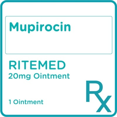 RITEMED, Mupirocin 20mg 1 Ointment [Prescription Required] | Watsons ...
