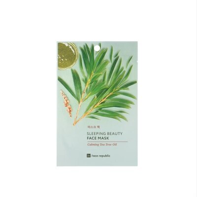 FACE REPUBLIC, FACE REPUBLIC Sleeping Beauty Face Mask Calming Tea Tree ...