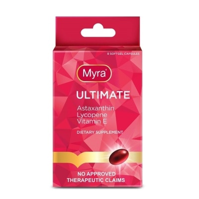 MYRA ULTIMATE, With Astaxanthin Box of 8s | Watsons Philippines
