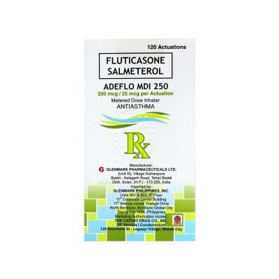 ADEFLO, Adeflo Salmeterol 25mcg + Fluticasone250mcg 1Meter Dose Inhaler ...