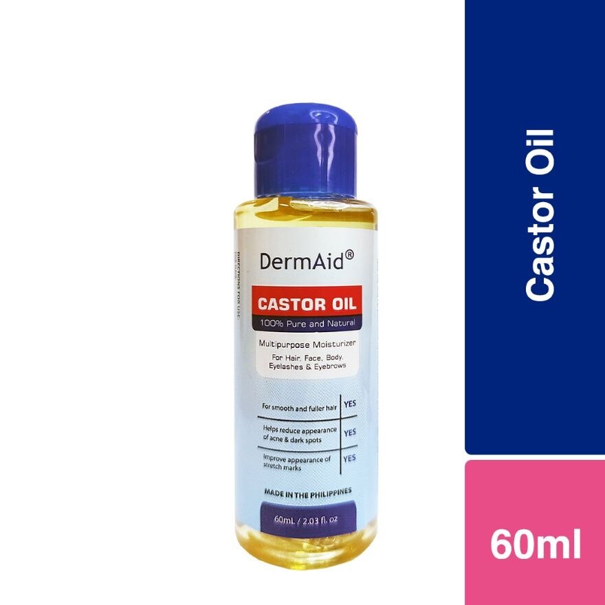 DERMAID Castor Oil 60ml Watsons Philippines