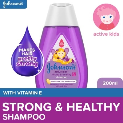 JOHNSONS BABY, Johnson's Active Kids Strong & Healthy Baby Shampoo ...
