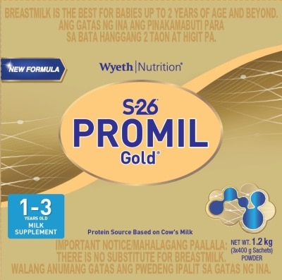 PROMIL, Promil Gold® Three milk supplement for kids 1-3 years old bag ...