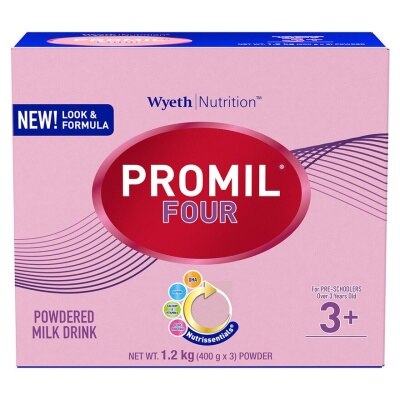 PROMIL, FOUR Powdered Milk Drink for Pre-Schoolers Over 3 Years Old 1 ...