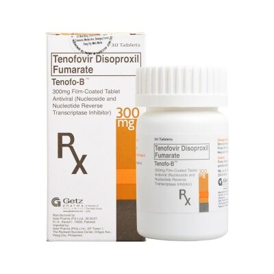 TENOFO B, Tenofovir Disoproxil Fumarate 300mg 1 Tablet | Watsons ...