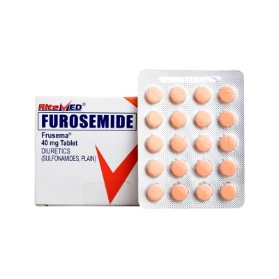 RITEMED, Furosemide 40mg 1 Tablet [Prescription Required] | Watsons ...