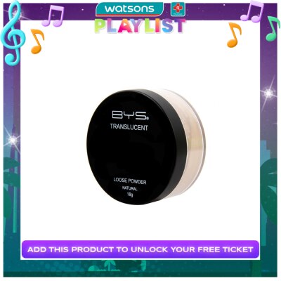 BYS, Translucent Loose Powder - Natural | Watsons Philippines