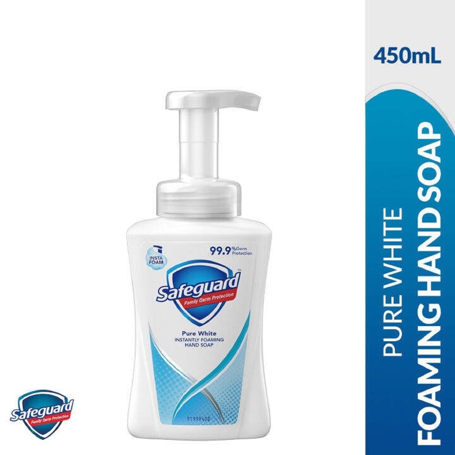 Safeguard Safeguard Foaming Hand Soap Pure White 450ml Watsons