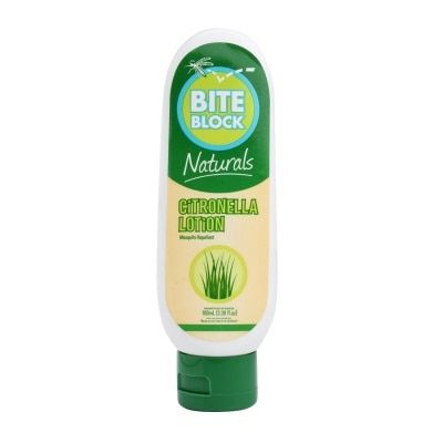 BITE BLOCK, Naturals Citronella Lotion 100ml | Watsons Philippines
