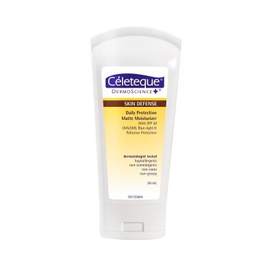 CELETEQUE, CELETEQUE Skin Defense Daily Protection Matte Moisturizer ...