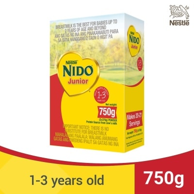 NIDO, Junior 1 to 3 750g | Watsons Philippines