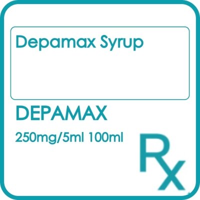 DEPAMAX, DEPAMAX Syrup 250mg/5ml 100ml [PRESCRIPTION REQUIRED ...