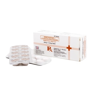IRBEZYD, Irbesartan 300mg + Hydrochlorothiazide 12.5mg 1 Film-Coated ...