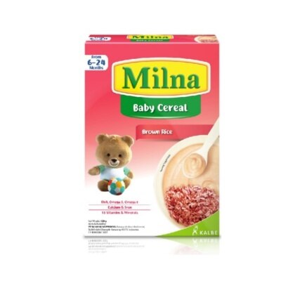 MILNA, Baby Cereal Brown Rice and Banana 120g | Watsons Philippines