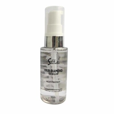 SILK SECRETS, SILK SECRETS Hair Diamond Serum Heat Protect 50ml ...