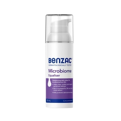 BENZAC, BENZAC Microbiome Equaliser 50g Moisturizer with Probiotic ...