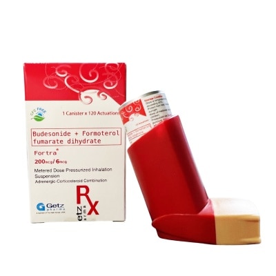 FORTRA, Forta Budesonide + Formoterol fumarate dihydrate 200mcg/6mcg ...