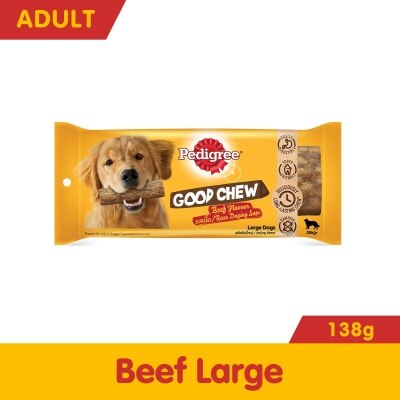 PEDIGREE, Good Chew Beef Large 138g | Watsons Philippines