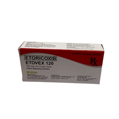ETOVEX, Etovex 120Mg [PRESCRIPTION REQUIRED] | Watsons Philippines