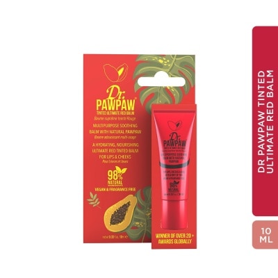 DR PAW PAW, DR PAWPAW Tinted Ultimate Red Balm 10ML | Watsons Philippines