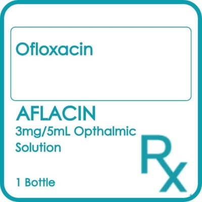 AFLACIN, AFLACIN Opthalmic Solution 3mg/5ml [PRESCRIPTION REQUIRED ...