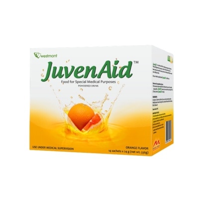JUVEN AID, JUVEN AID Powdered Drink Orange Flavor 24g 1 Sachet ...