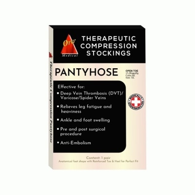 ORO INTIMO, ORO INTIMO Therapeutic Compression Stockings Open Toe ...