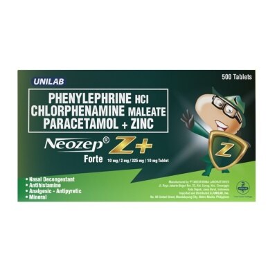 NEOZEP Z PLUS, NEOZEP Z+ TAB X500 | Watsons Philippines