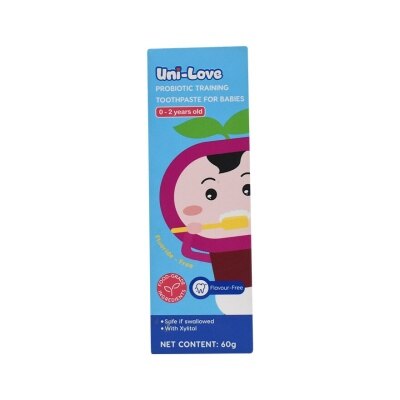 UNILOVE, Uni-Love Probiotic Unflavoured Toothpaste 60g | Watsons ...