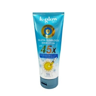 K GLOW, K GLOW Gluta Sunblock Serum Lotion SPF45 300ml | Watsons ...