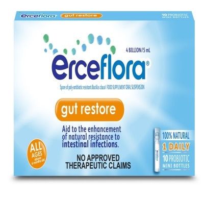 ERCEFLORA, Erceflora Gut Restore 10S | Watsons Philippines