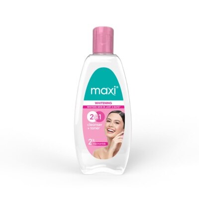 MAXI, MAXI Whitening Cleanser +Toner 135ml | Watsons Philippines