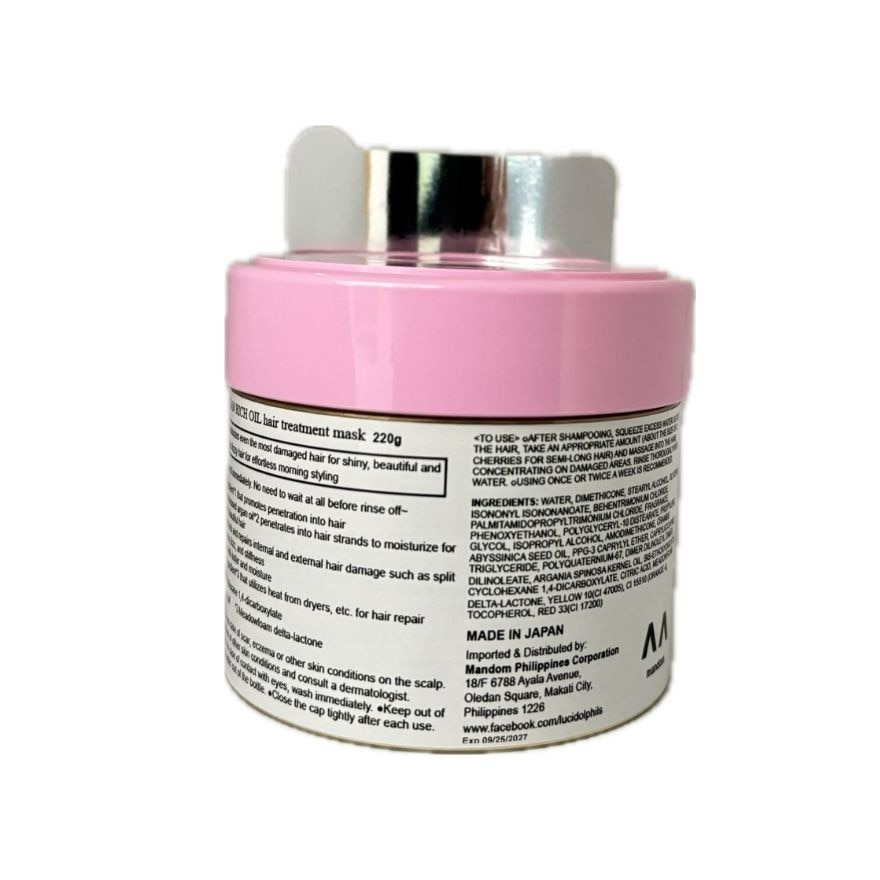 Lucido L Lucido L Argan Rich Oil Hair Treatment Mask 220g Watsons
