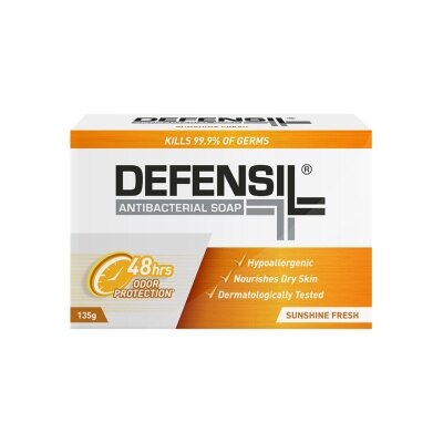 DEFENSIL, DEFENSIL Antibacterial Soap Sunshine Fresh 135g | Watsons ...