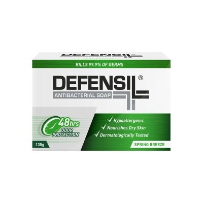 DEFENSIL, DEFENSIL Antibacterial Soap Spring Breeze 135g | Watsons Philippines