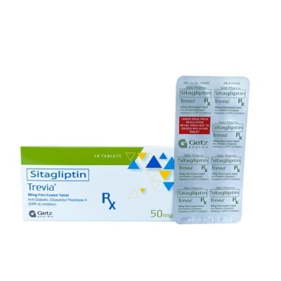 TREVIA, TREVIA 50mg Sold Per Piece [PRESCRIPTION REQUIRED] | Watsons ...